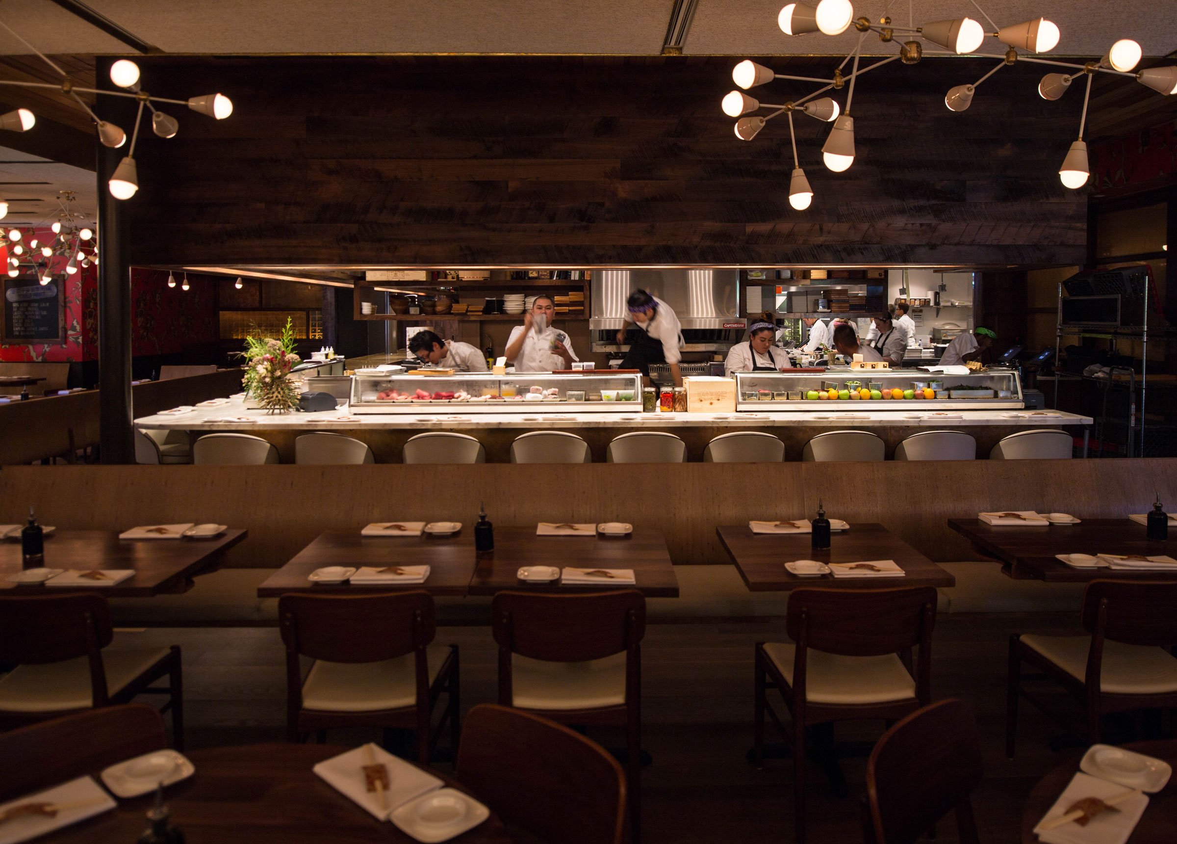 Ketra Hospitality Lighting at Uchi Dallas - Ketra