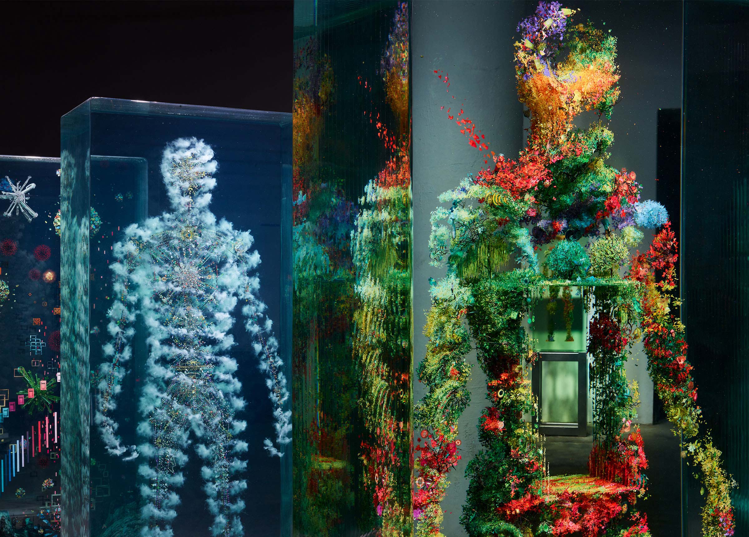 Ketra's Gallery Lighting at Dustin Yellin's Studio